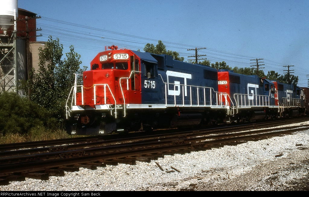 GTW 5715, 5713, and 5825 on #392